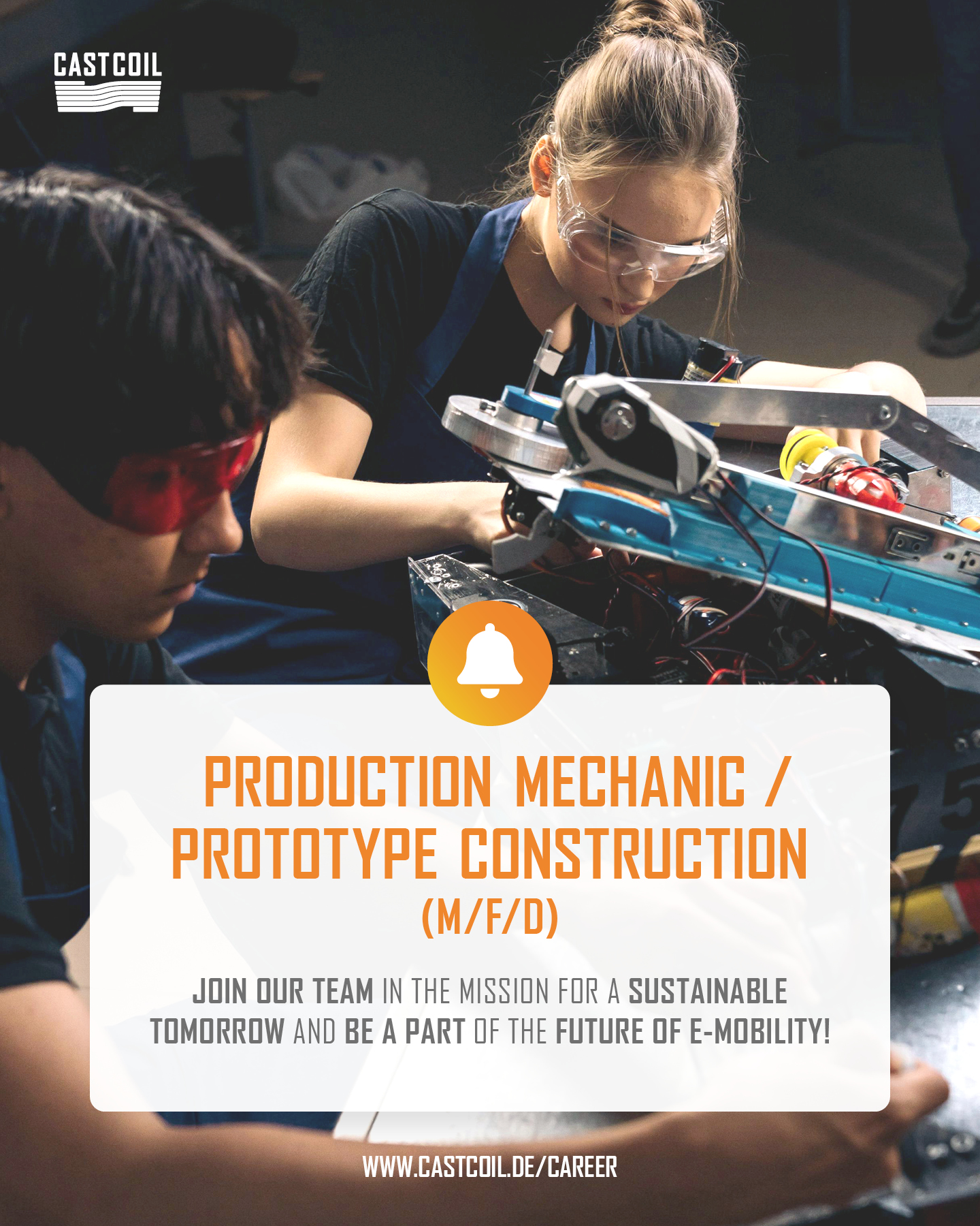 Production mechanic / prototype construction (m/f/d) • Cast Coil GmbH